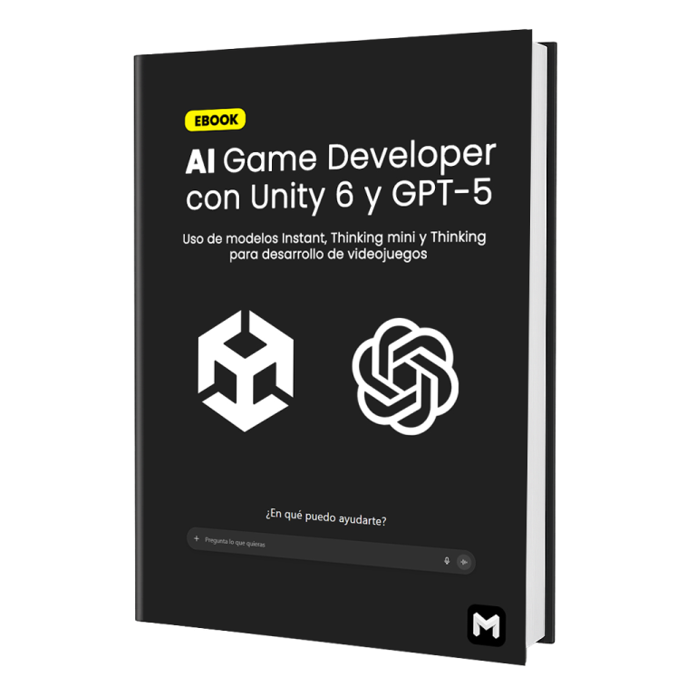 Guía IA Game Developer con Unity y GPT-5 - Master Devs - Aprende a crear videojuegos profesionales